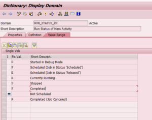 Tables for status and monitoring JOBS in SAP ABAP – Abap example